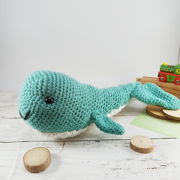 Whale Teddy - Etsy