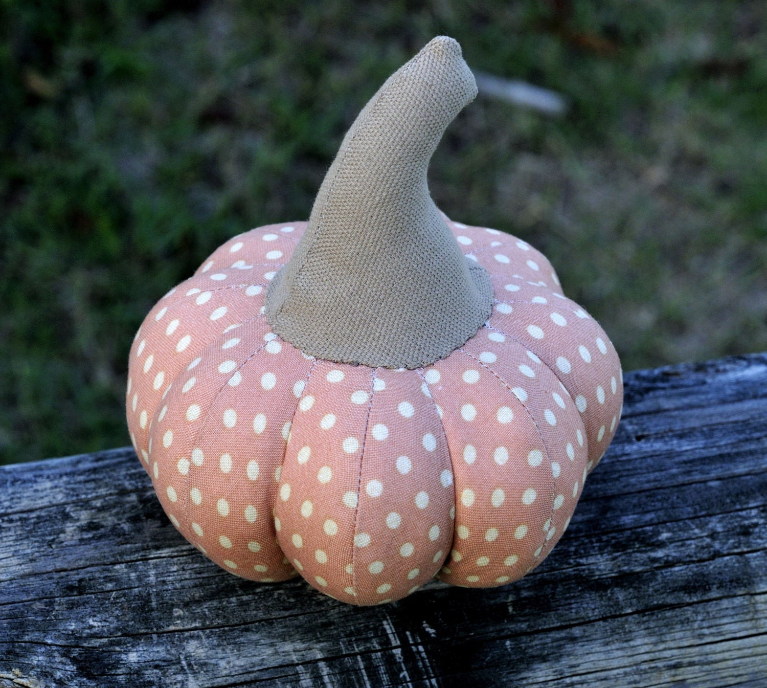 Pumpkin PDF Soft Toy Sewing Pattern Tutorial Plushie Pincushion - Etsy