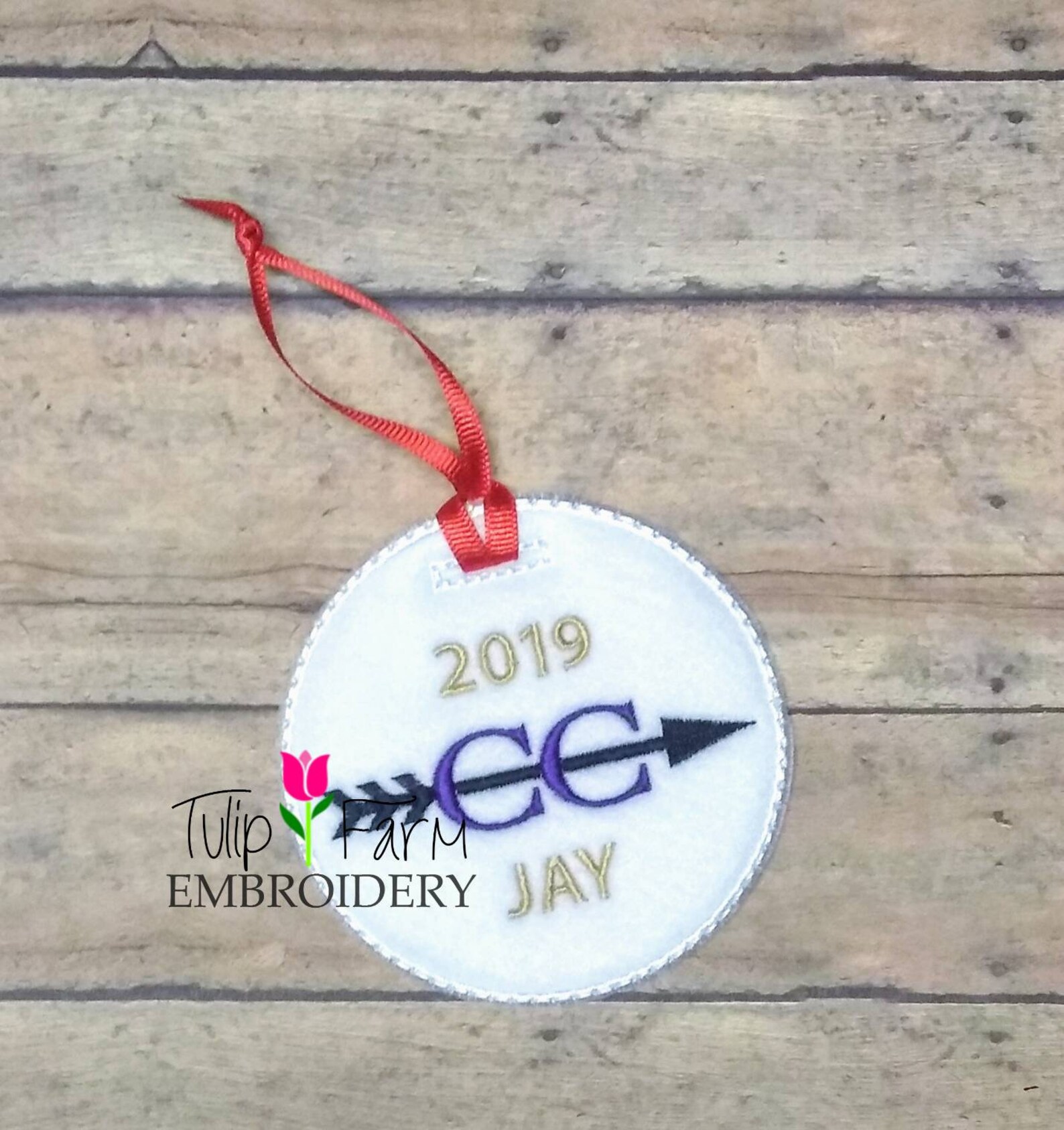 Cross Country Personalized Ornament, XC Felt Ornament, Custom Track ...