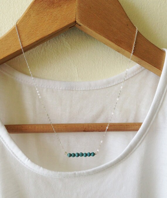 Silver Sterling Necklace Everyday Jewelry Simple Necklace - Etsy