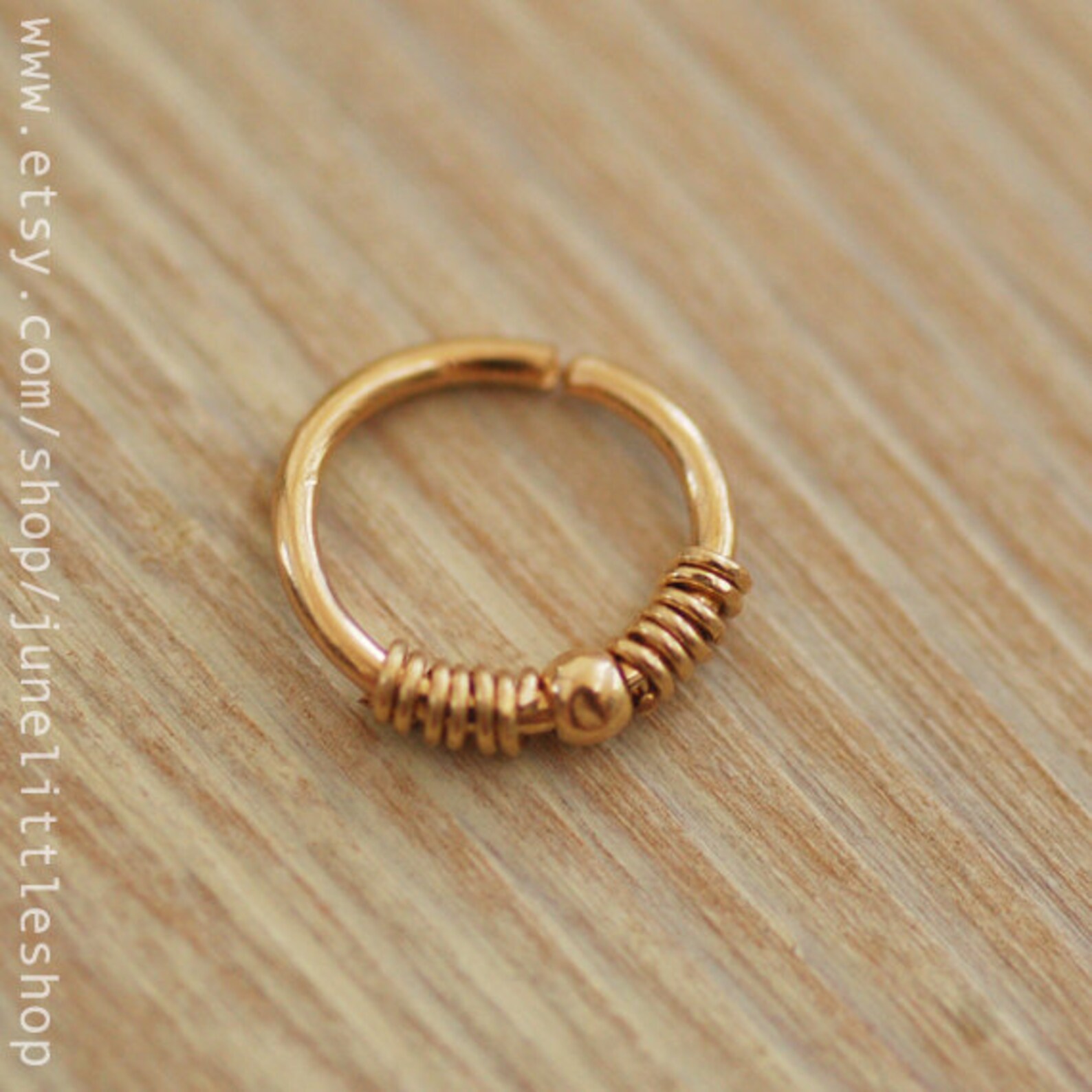 Gold Nose Ring. Nose Piercing Tiny Nose Ring. Gold Tragus. - Etsy