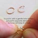 Gold Nose Ring Wire Wrapped Nose Ring Nose Ring Hoop Thin - Etsy