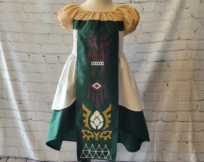 Bespoke Zelda: Breath of the Wild Princess Zelda Royal Dress Costume - Etsy
