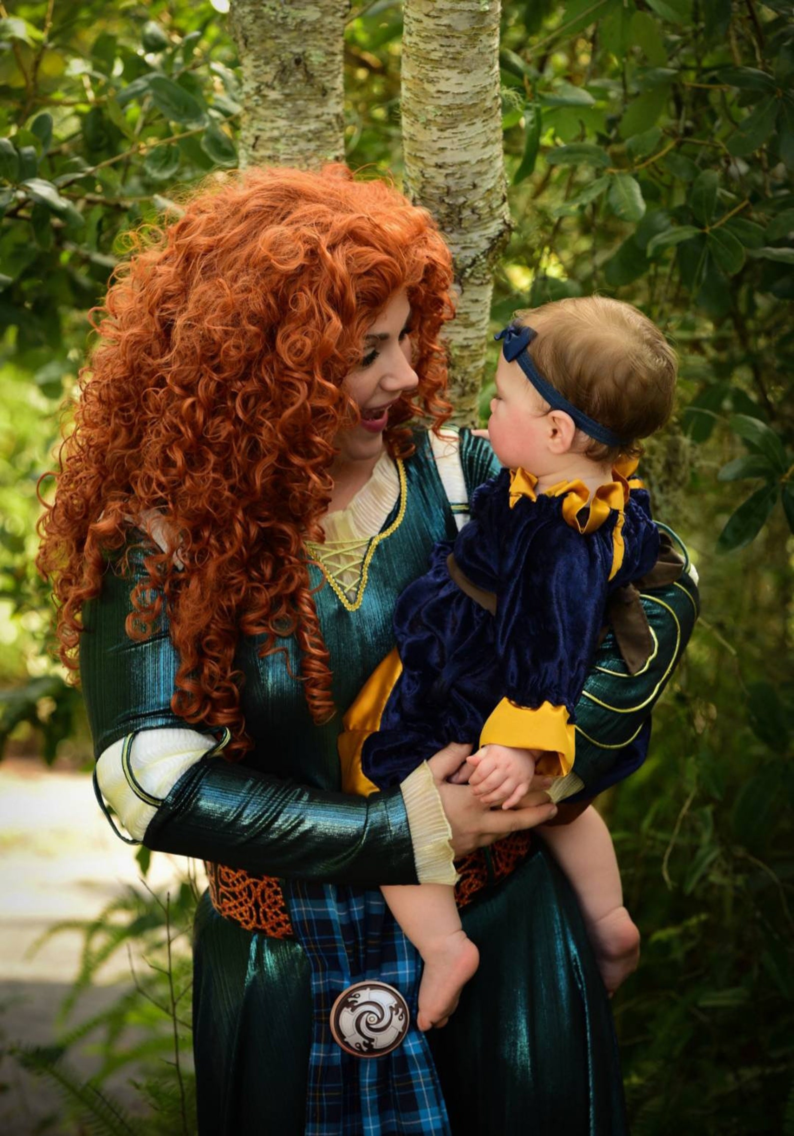 Brave Inspired Merida Dress Costume Sizes 6M to Girls 8 - Etsy