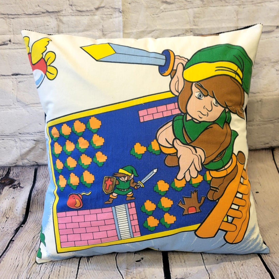 Custom Throwback Retro Zelda Pillow - Etsy