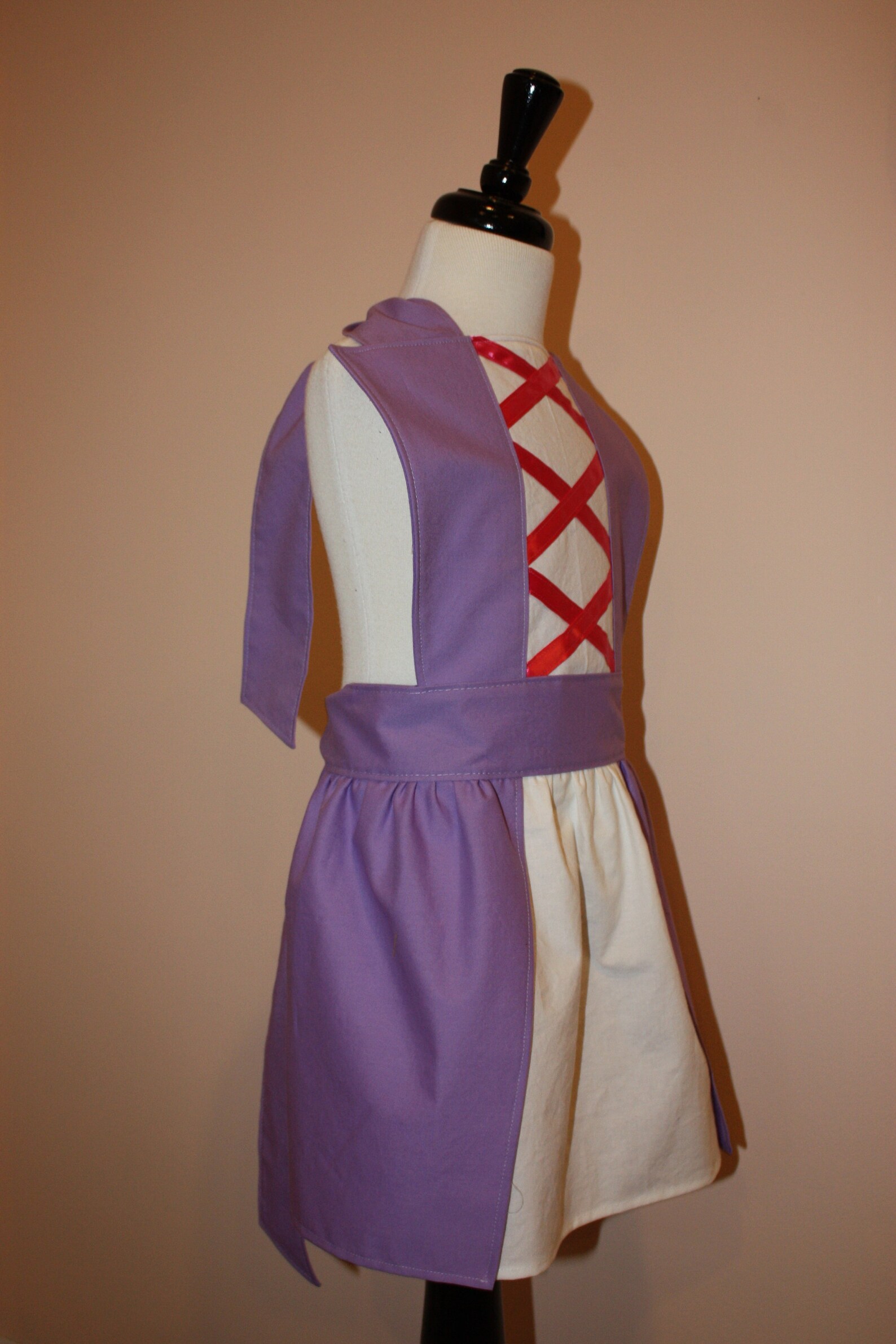 Tangled Rapunzel Apron Costume - Etsy