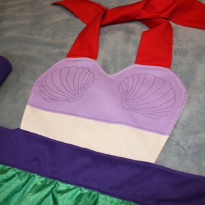SALE the Little Mermaid Ariel Inspired Dress up Apron - Etsy