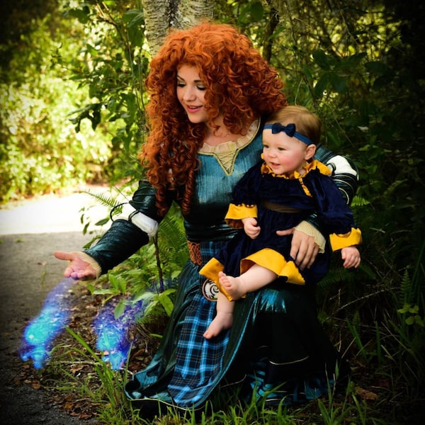 Merida Dress Adult - Etsy