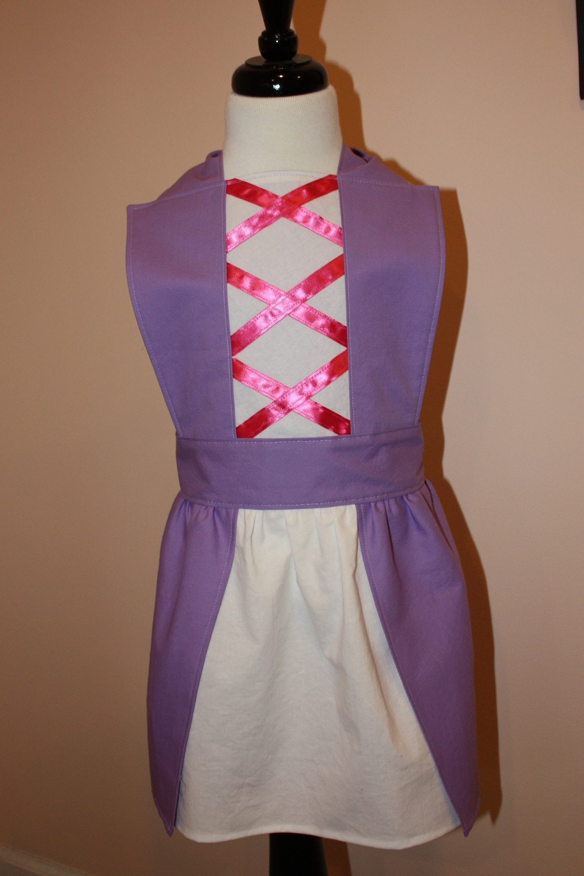 Tangled Rapunzel Apron Costume - Etsy