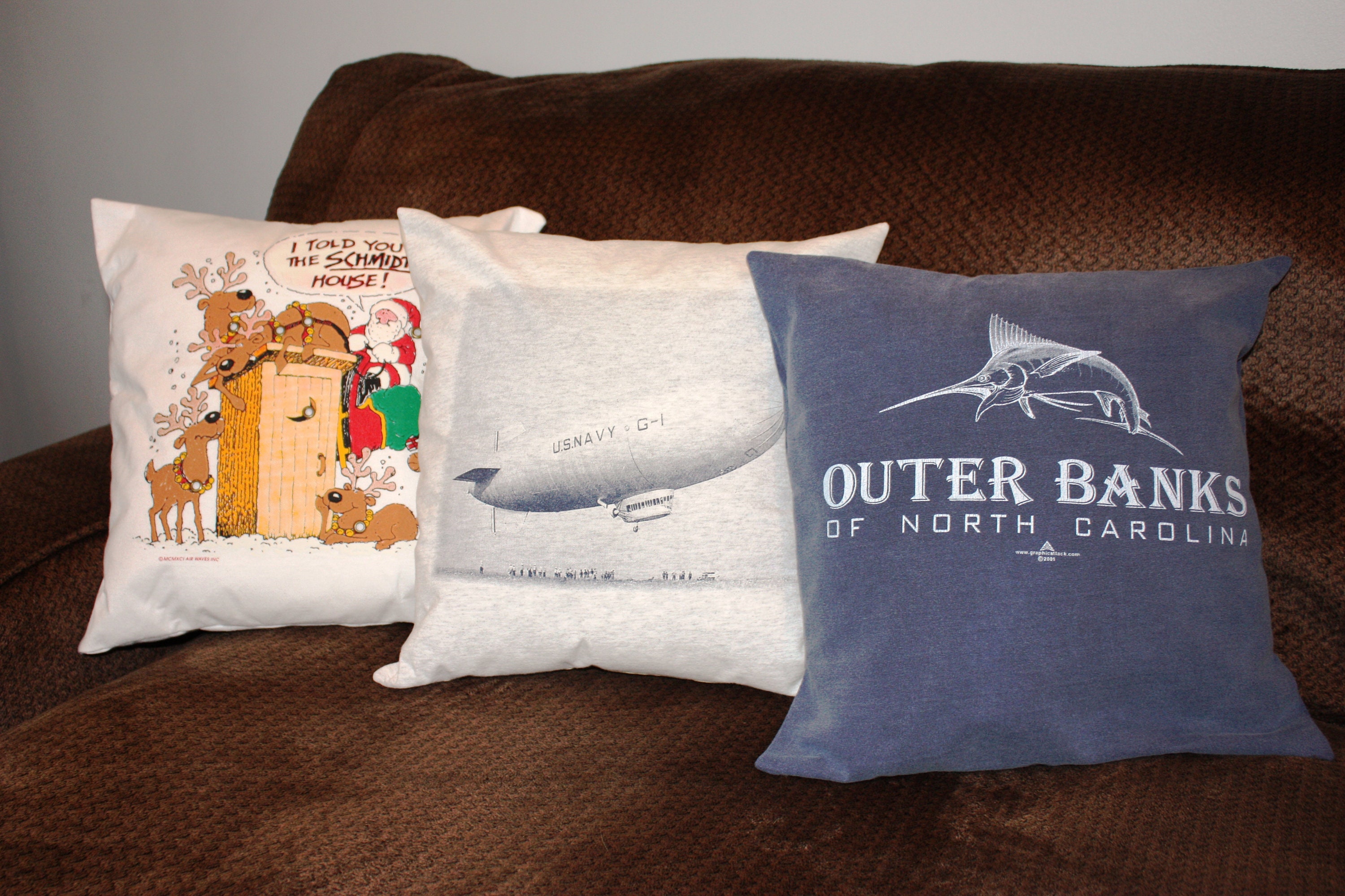 Custom Memory Pillow Made From Shirt Button Down Jacket Sweater T-shirt ...