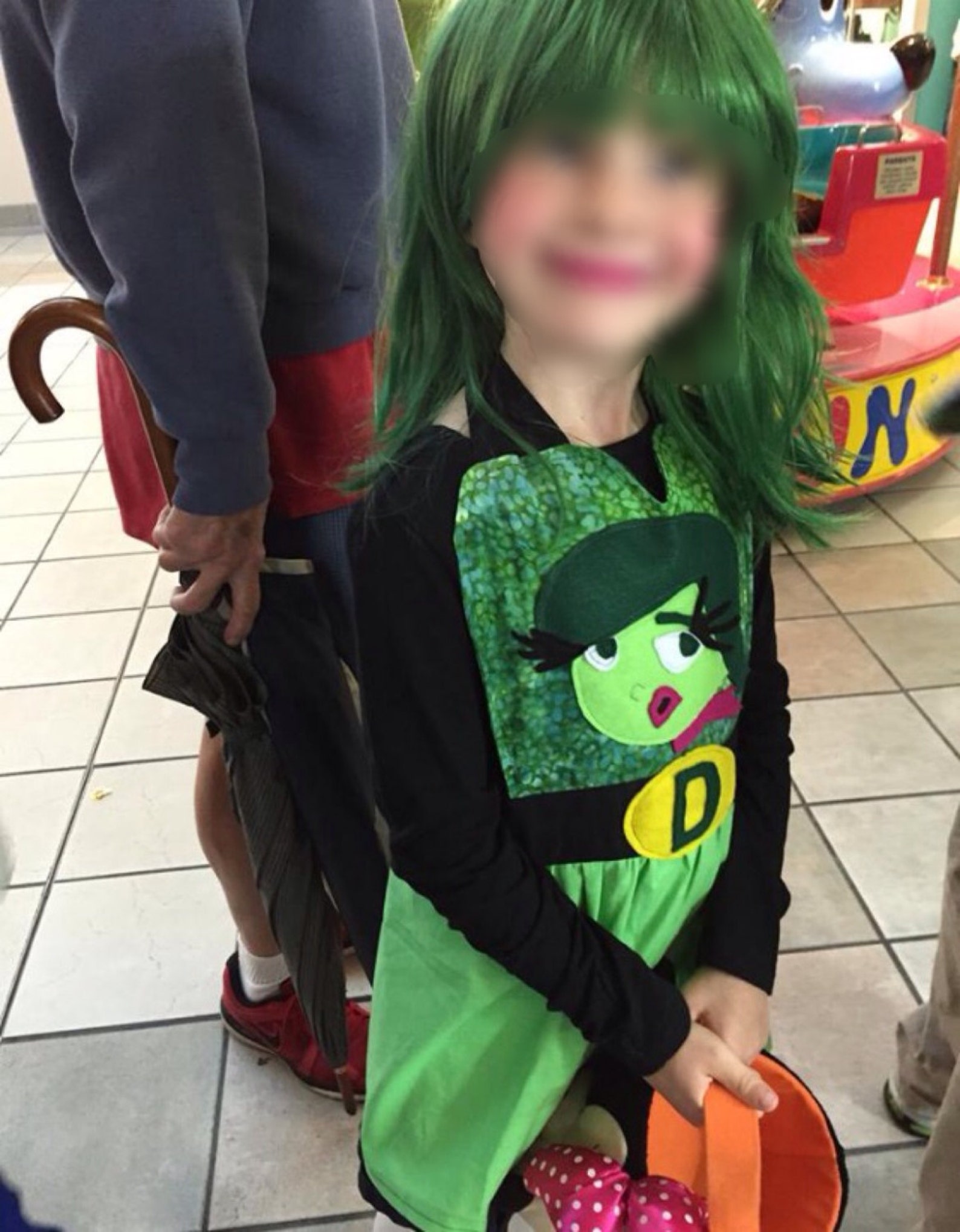 Pixar Inside Out Inspired Disgust Dress up Apron Costume - Etsy