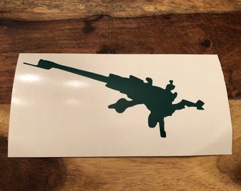 Artillery Sticker - Etsy