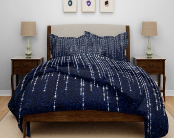 Indigo bedding | Etsy