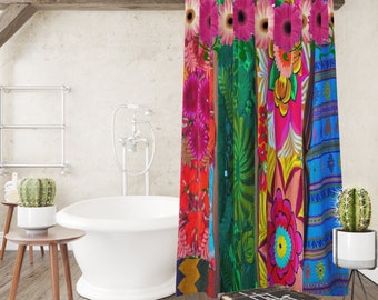 Funky Shower Curtain | Etsy