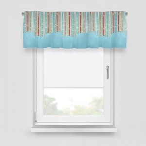 Boho Jewels Turquoise Window Curtains - Etsy