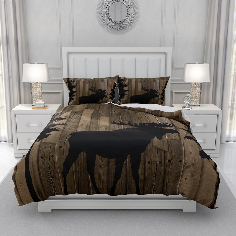 Duvet Cover Moose - Etsy