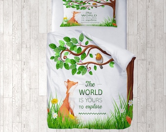 Fox bedding | Etsy