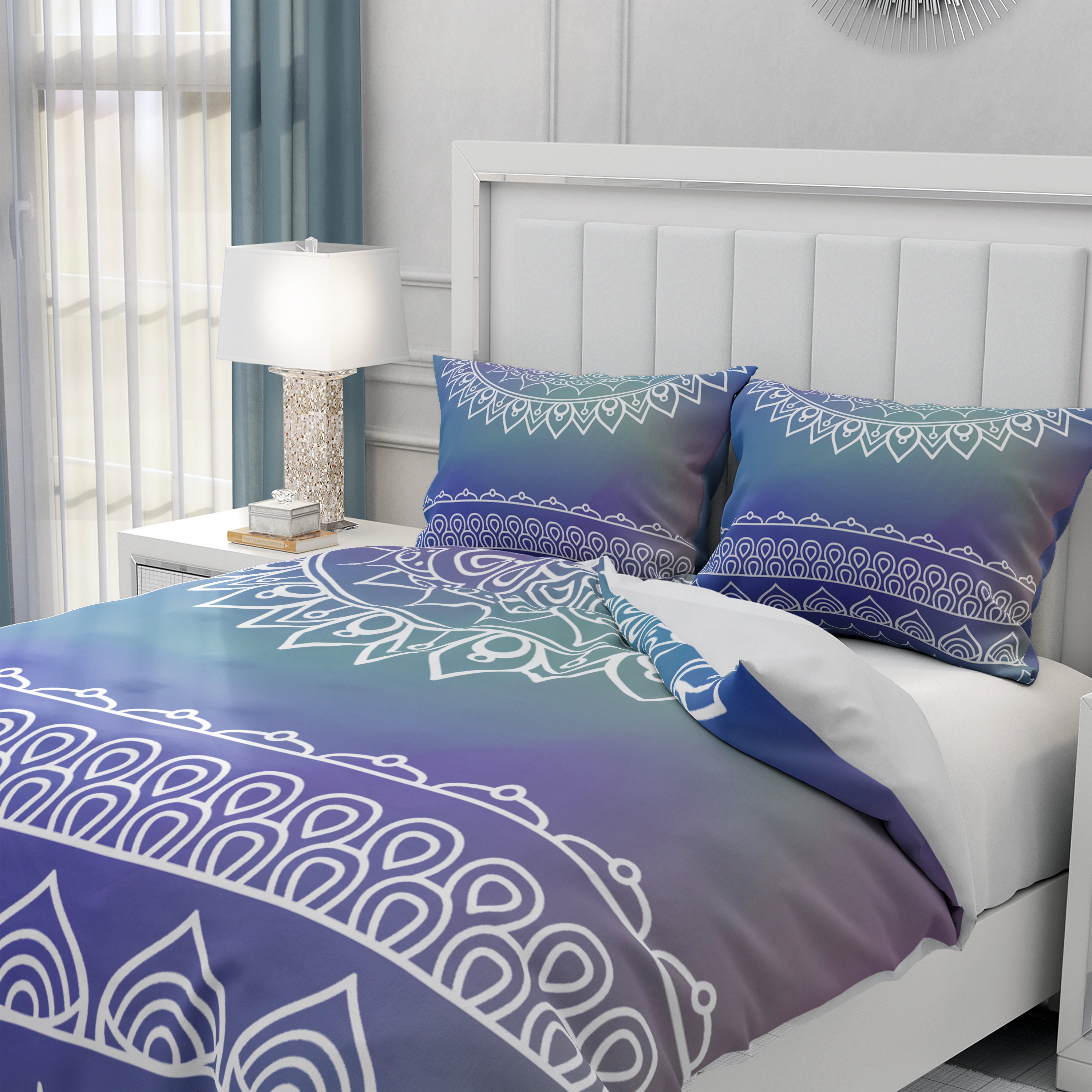 Purple Bohemian Duvet Covers