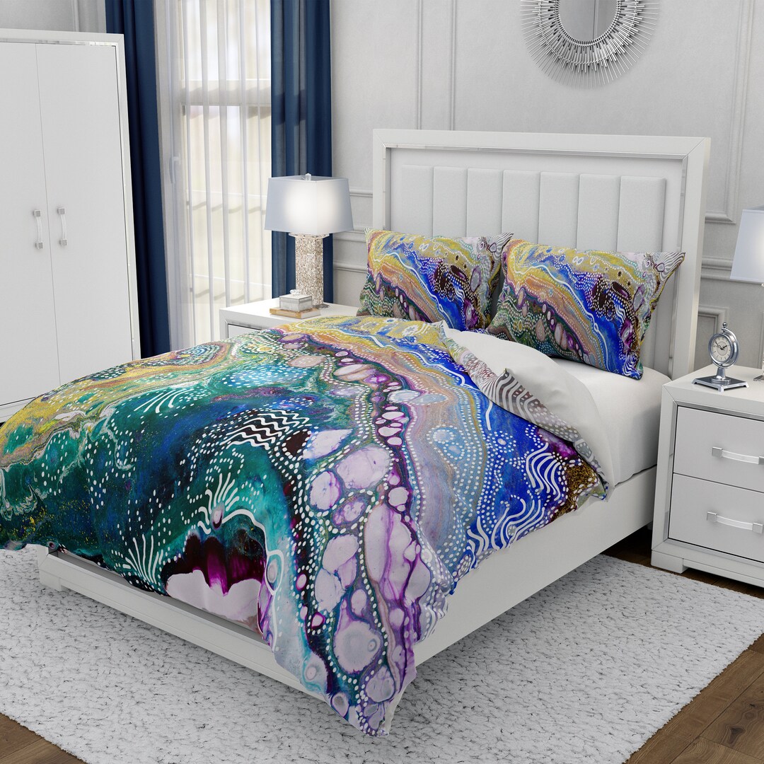 Boho Perfection Abstract Bedding - Etsy