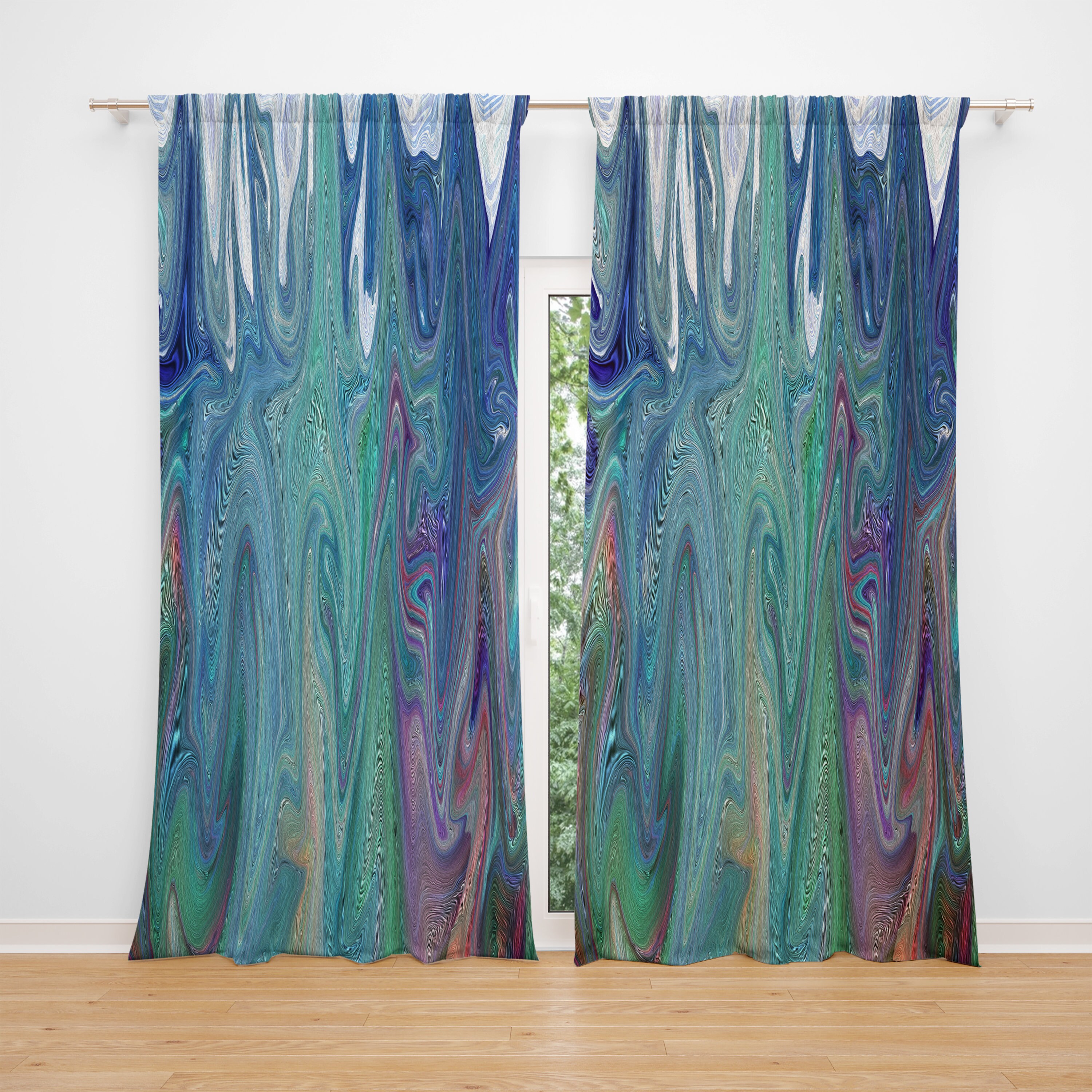 Boho Chic Window Curtains frankie - Etsy Canada