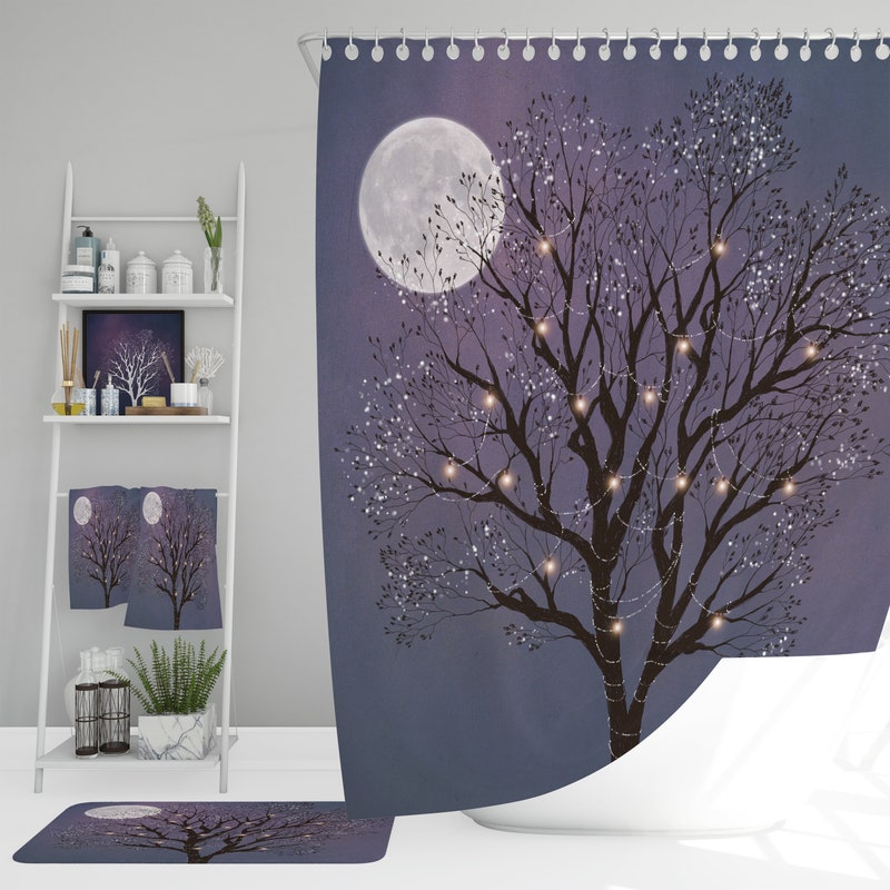 Tree Shower Curtain - Etsy