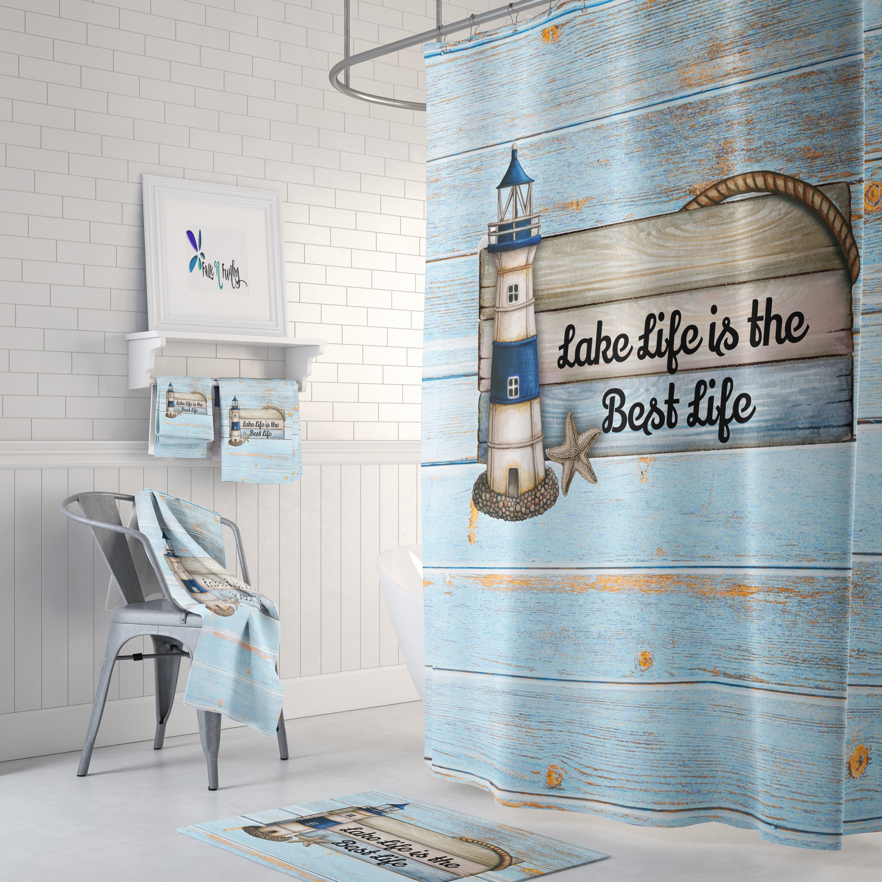 Nautical Themed Bathroom