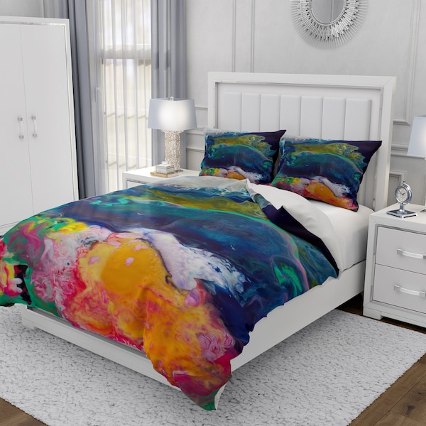 Abstract Bedding - Etsy