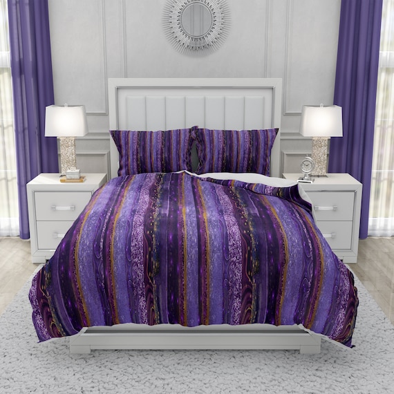 Purple Bohemian Duvet Covers