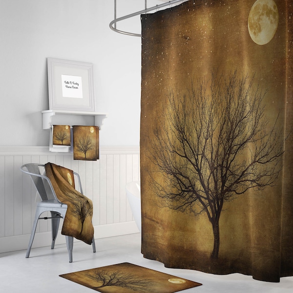 Tree Shower Curtain - Etsy