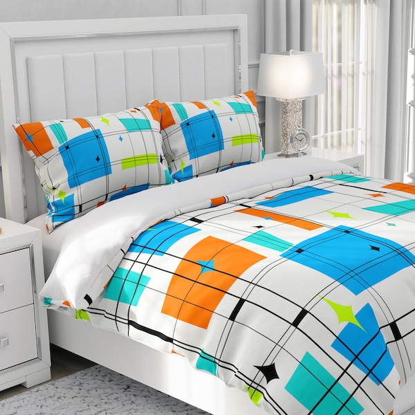 Mid Century Modern Quilt Pattern - Etsy