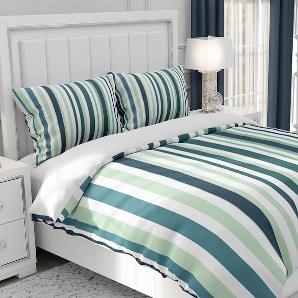 Striped Bedding - Etsy