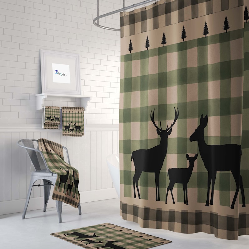 Rustic Shower Curtain - Etsy