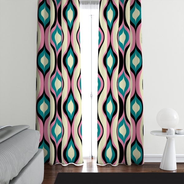 Modern Curtains - Etsy