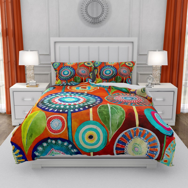 Colorful Bedding - Etsy