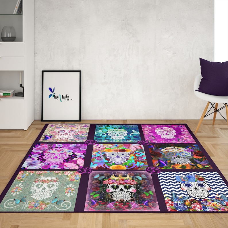 Bright Multi Colored Area Rugs - Add Interest 🧡💚💙 ️💛💜