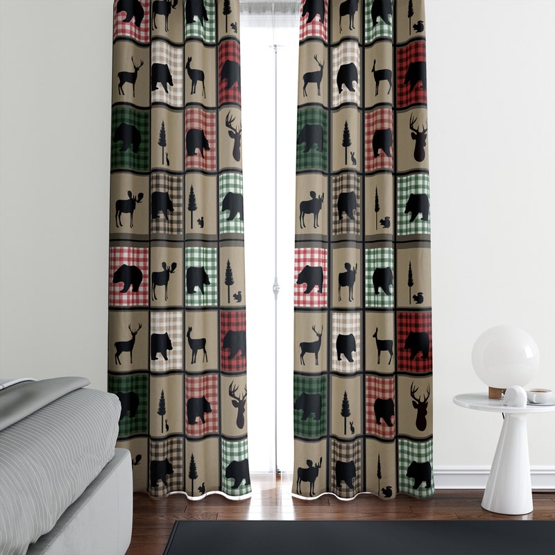 Cabin Curtains - Etsy
