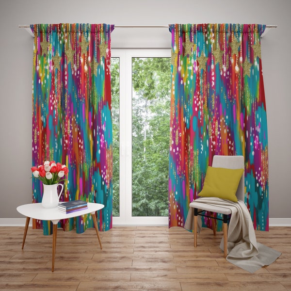 Boho Curtains - Etsy