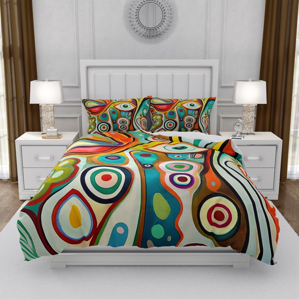 Abstract Bedding - Etsy