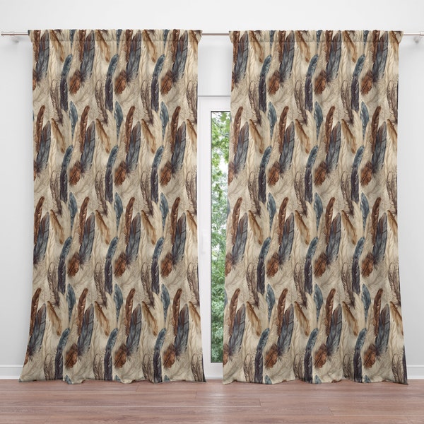 Feather Curtains - Etsy