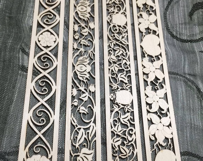 Fretwork Filigree Decorative Strips - Etsy UK