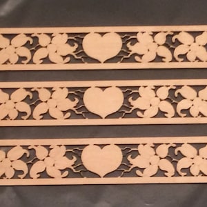 Fretwork Filigree Decorative Strips - Etsy UK