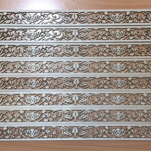 Fretwork Filigree Decorative Strips - Etsy UK