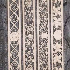 Fretwork Filigree Decorative Strips - Etsy UK
