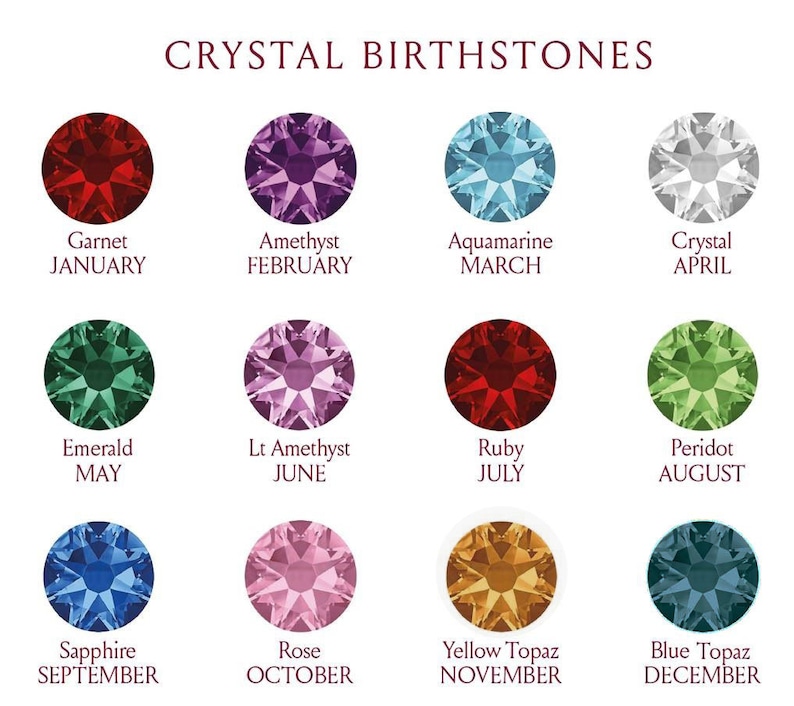 ADD ON BIRTHSTONE - Etsy