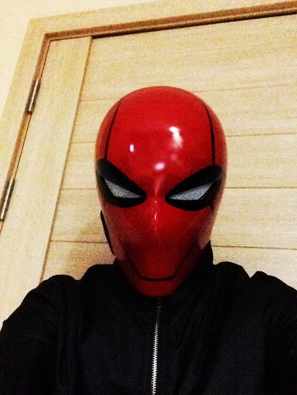 Jason Todd The Red Hood Helmet Halloween Mask for Cosplay | Etsy