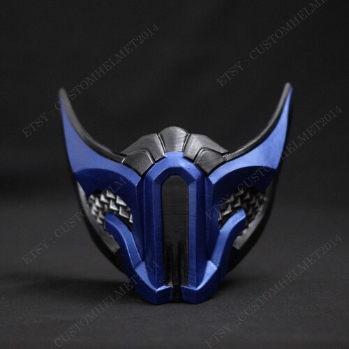 Mortal Kombat Sub Zero Mask - Etsy