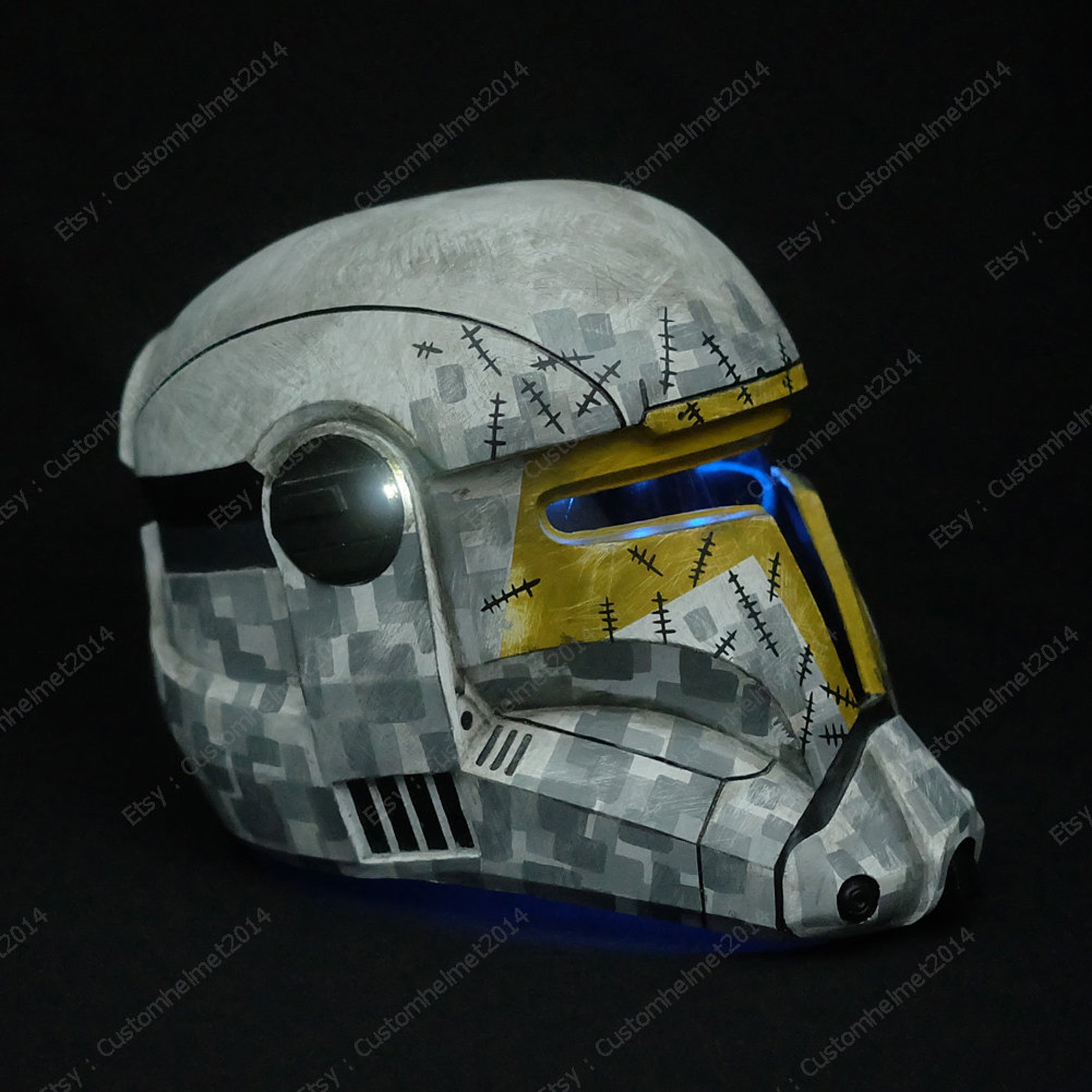 Custom Republic Commando Helmet Airsoft Mask Halloween Costume | Etsy