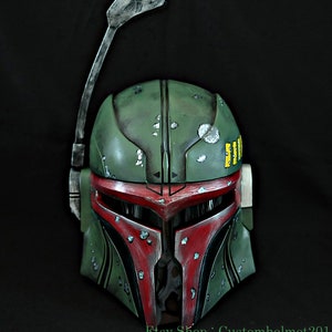 Boba Fett Helmet Mask Cosplay The Variant Mandalorian | Etsy