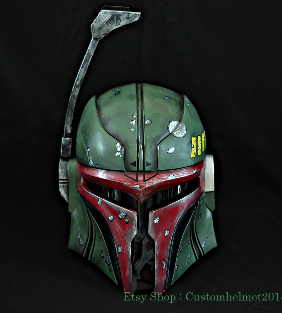 Boba Fett Helmet Mask Cosplay The Variant Mandalorian | Etsy