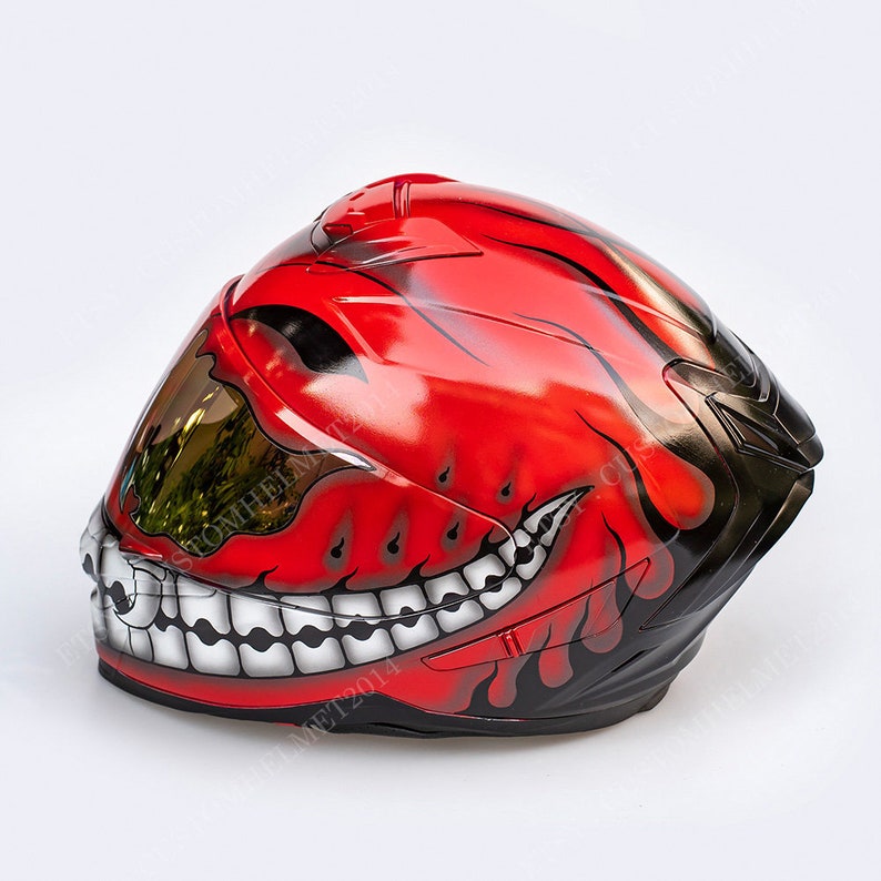 Custom Helmet Painted Custom Motorcycle Helmet Superbike - Etsy